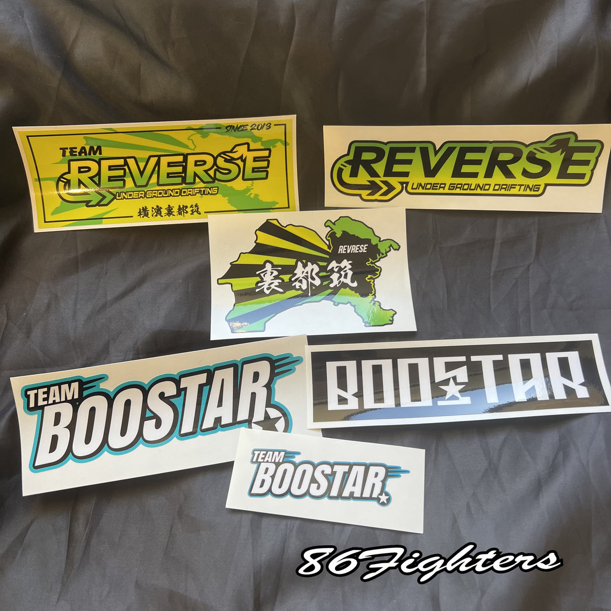Boostar sticker – 86 Fighters