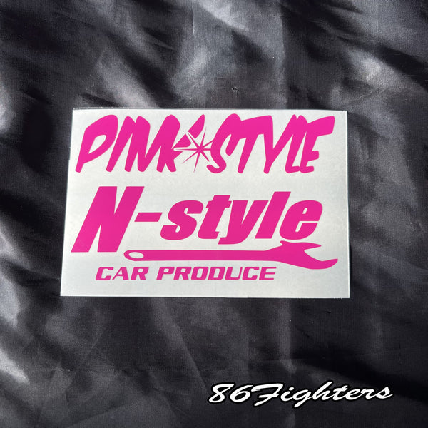 PINK STYLE & N-STYLE - Logo Sticker – 86 Fighters