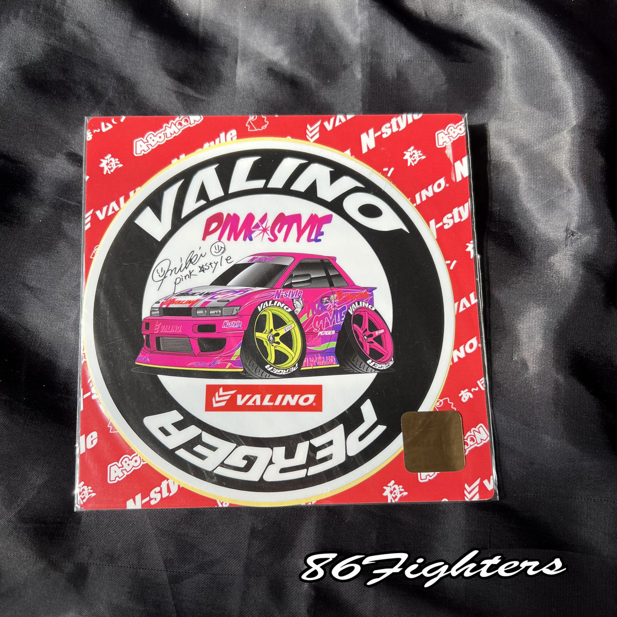 PINK STYLE x VALINO Sticker – 86 Fighters
