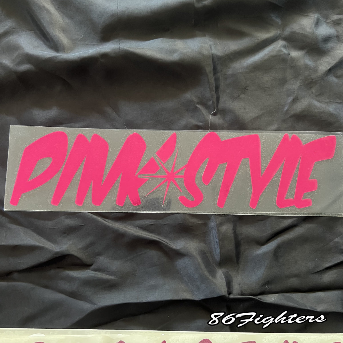 PINK STYLE - Logo - Large Sticker – 86 Fighters